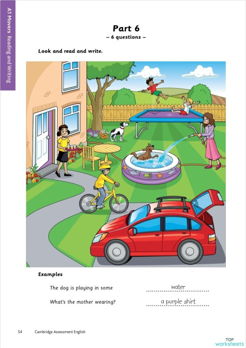 MO RW 1 P6. Interactive worksheet | TopWorksheets