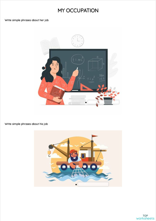 MY OCCUPATION. Interactive worksheet | TopWorksheets