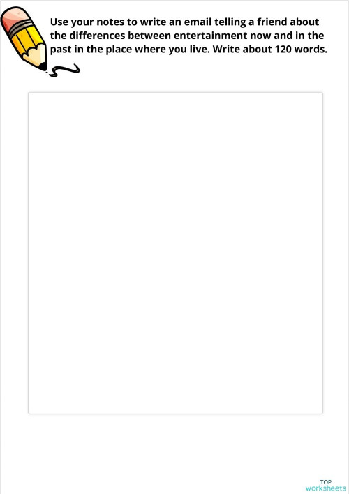 Writing - Informal letter. Interactive worksheet | TopWorksheets