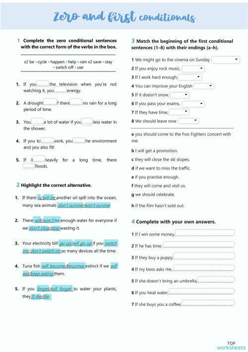 Adverbs of Frequency. Interactive worksheet | TopWorksheets