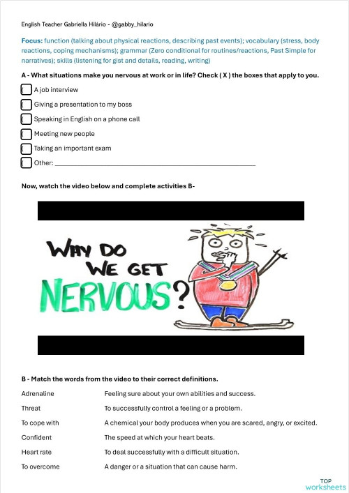 Listening comprehension: interactive worksheets and online exercises ...