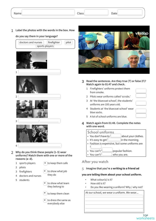 Starlight 3 Unit 8. Interactive worksheet | TopWorksheets