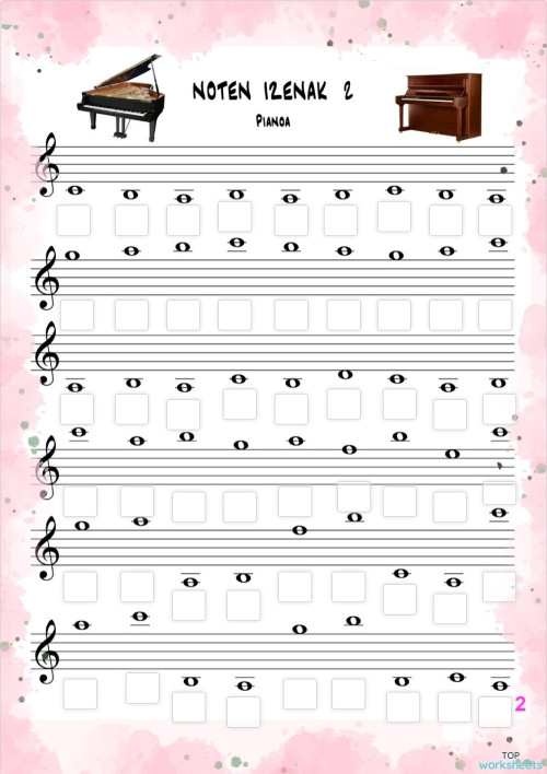 3. Maila PIANOA 2. Interactive worksheet | TopWorksheets