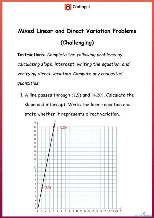 M_G08M11L29_WA01_Direct_Variation_. Interactive worksheet | TopWorksheets