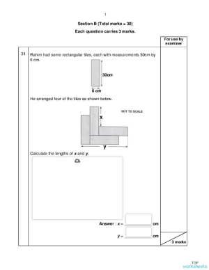 PSR PRACTICE 2 MATHS 1 PART 3. Interactive worksheet | TopWorksheets