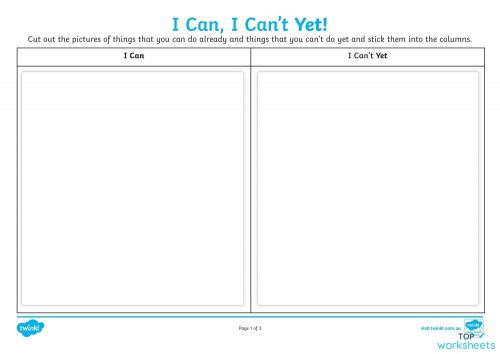 Can and Can't - Activities. Interactive worksheet | TopWorksheets