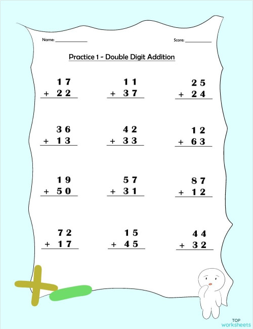 Adding Hundreds. Interactive worksheet | TopWorksheets