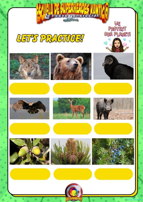 4º SCIENCE VOCABULARY UNIT 2. Interactive worksheet | TopWorksheets