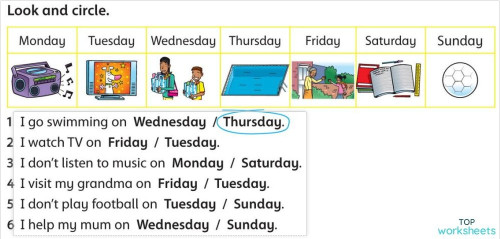 3rd grade Unit 4-6 Progress Test 3. Interactive worksheet | TopWorksheets
