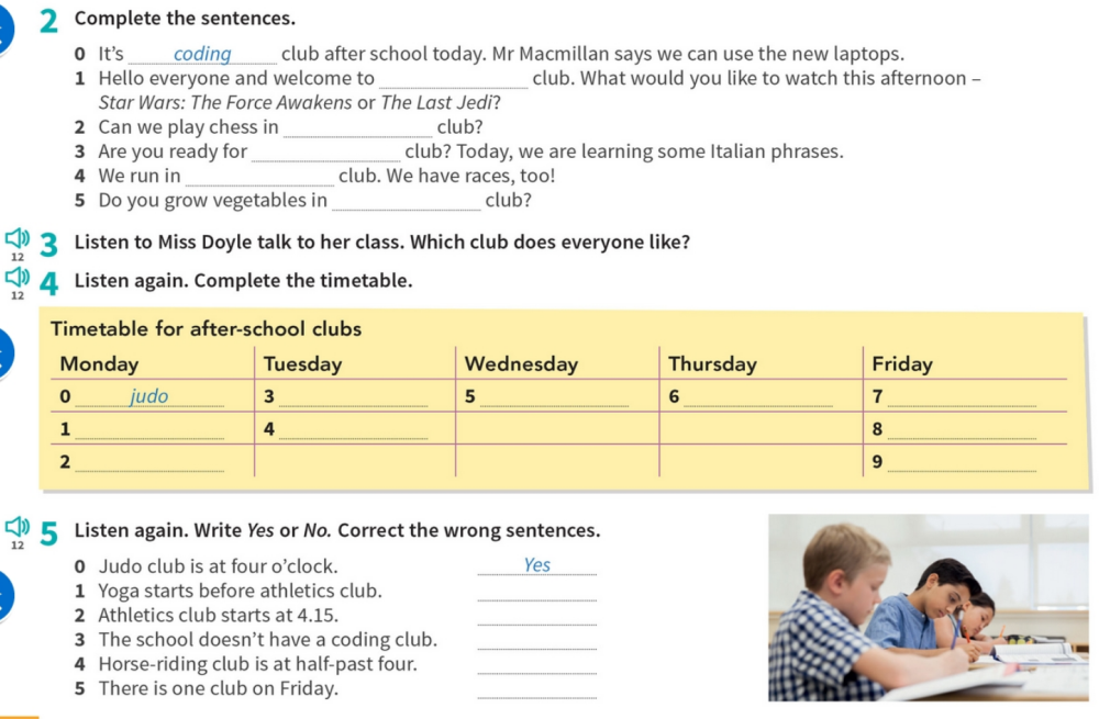 UNIT 10 VOCABULARY PAG 44. Interactive worksheet | TopWorksheets