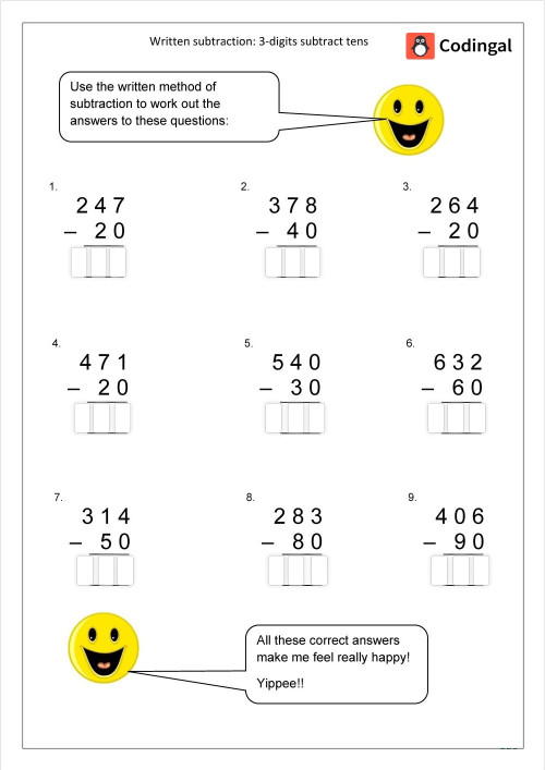 M_G02M06L29_WC01_Subtraction of 2-Digit and 3-Digit Numbers (Without ...