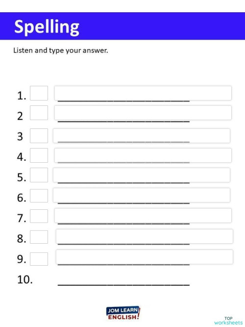 Exam A2.1 Part 2. Interactive worksheet | TopWorksheets