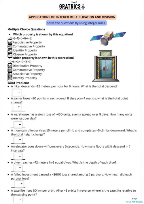 Grade 6 32. Interactive worksheet | TopWorksheets