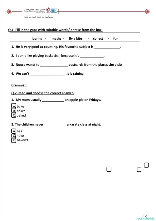 Adverbs: interactive worksheets and online exercises | TopWorksheets
