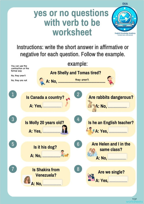 Tarea 3. Interactive worksheet | TopWorksheets