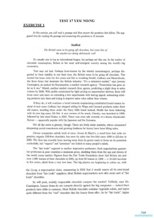 READING STRATEGIES IELTS- TEST 17 YES/NO/NG. Interactive worksheet ...