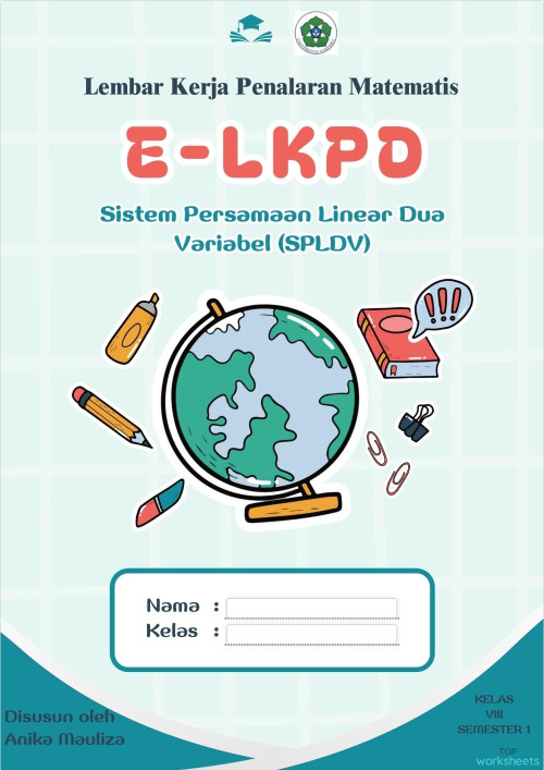 E-LKPD Pertemuan 2. Interactive worksheet | TopWorksheets