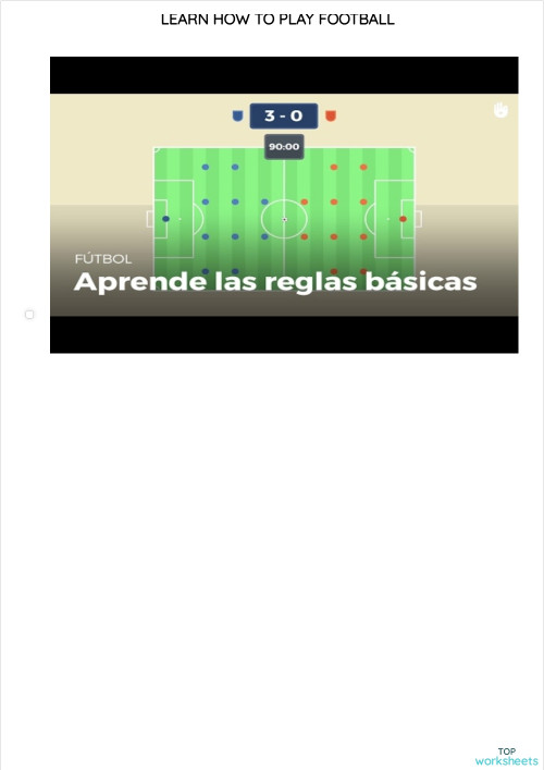 VIDEO YOUTUBE. Interactive worksheet | TopWorksheets