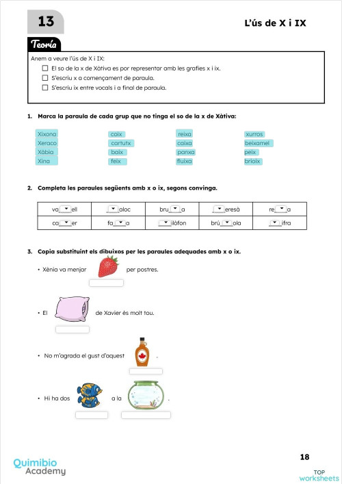 Lús De X I Ix Fitxa Interactiva Topworksheets