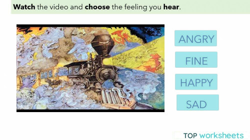 L3 - A17 - Feelings, Listening and Reading. Interactive worksheet ...