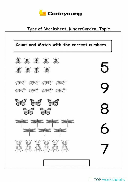Count And Match For Kg Interactive Worksheet TopWorksheets count-and-match-for-kg-interactive-worksheet-topworksheets