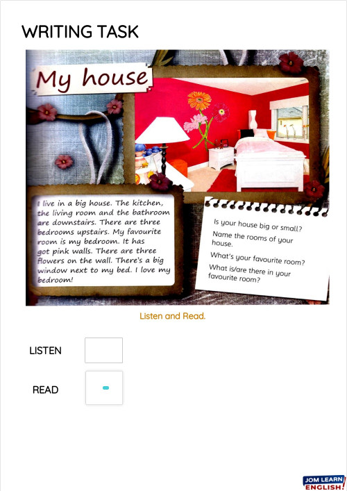 GSM 3 - Unit 5 -Reading Task. Interactive worksheet | TopWorksheets