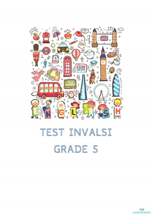 INVALSI_February. Interactive worksheet | TopWorksheets