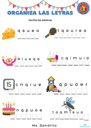 Palabras con Que Qui. Ficha interactiva | TopWorksheets