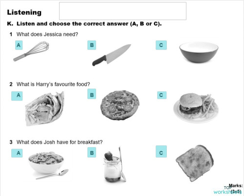 Right On 1 Module 4 Test. Interactive worksheet | TopWorksheets