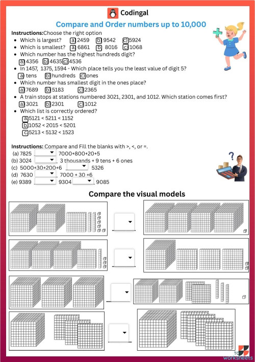 M_G03M02L04_WA01_Compare_numbers_up_to_10,000_3. Interactive worksheet ...