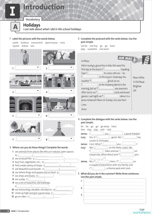 Interactive worksheets and online exercises in Russia | TopWorksheets
