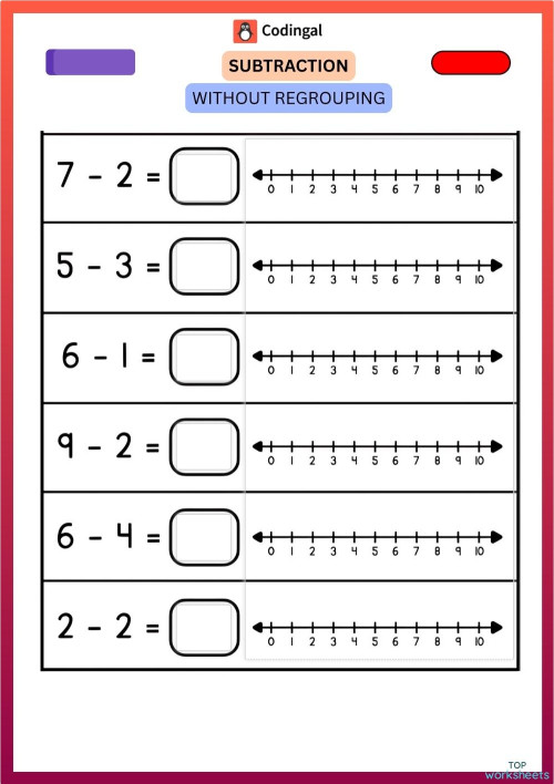 Math: interactive worksheets and online exercises | TopWorksheets