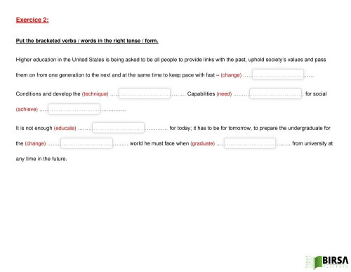 Module 2: interactive worksheets and online exercises | TopWorksheets