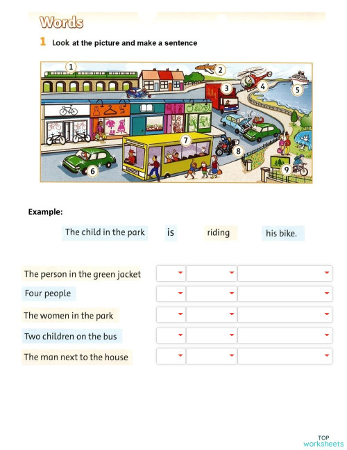 Unit 11, Lesson 2. Interactive worksheet | TopWorksheets