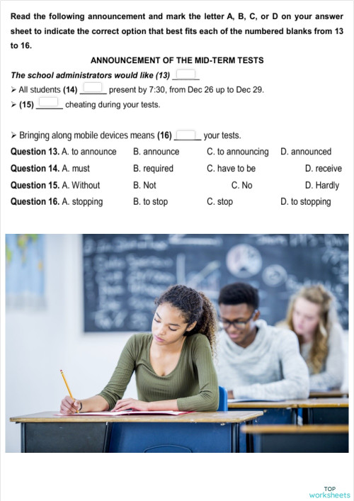 ĐỌC NEWS 12. Interactive worksheet | TopWorksheets