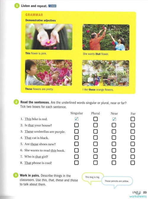 Fourth class. Interactive worksheet | TopWorksheets