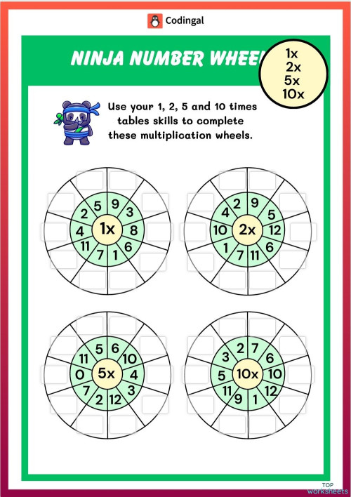 M_G01M11L38_WE02_Multiplying_by_5_and_10_6. Interactive worksheet ...