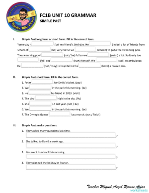 SIMPLE PAST. Interactive worksheet | TopWorksheets