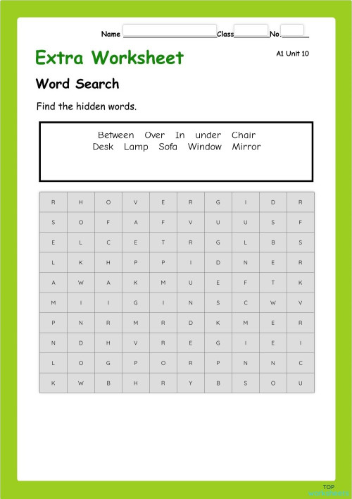 Australia Wordsearch. Interactive worksheet | TopWorksheets