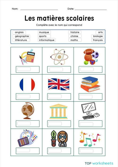 VirginiaLavaqueCNLP. Fiche interactive | TopWorksheets