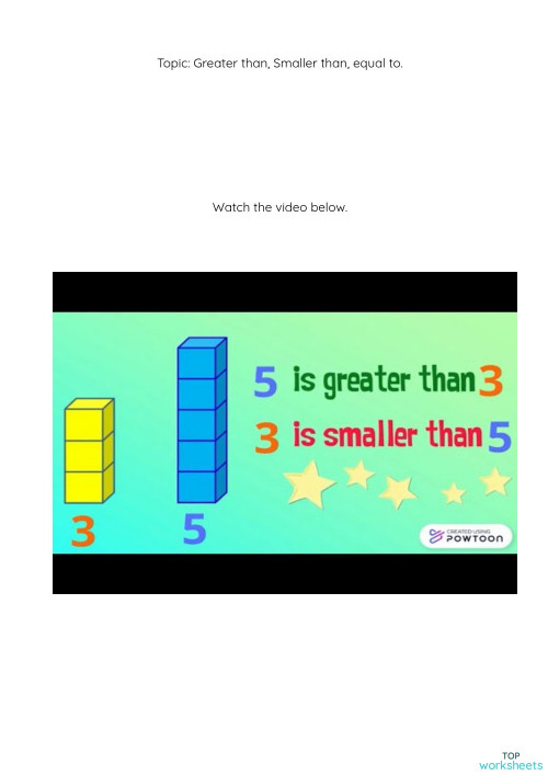 Numbers 2-4. Interactive worksheet | TopWorksheets