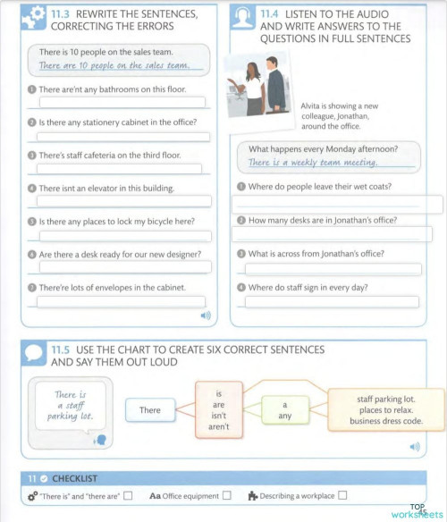 Roadmap A2+ 1c. Interactive worksheet | TopWorksheets