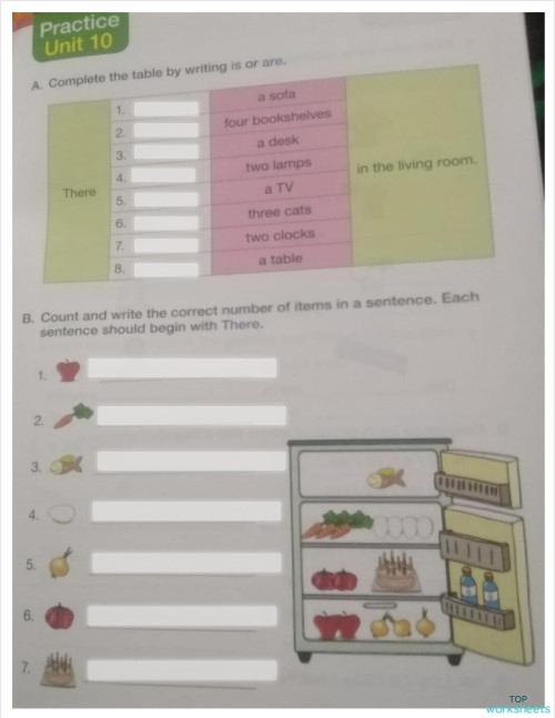 AGU-1 (Practice Unit 10 Page 43). Interactive worksheet | TopWorksheets