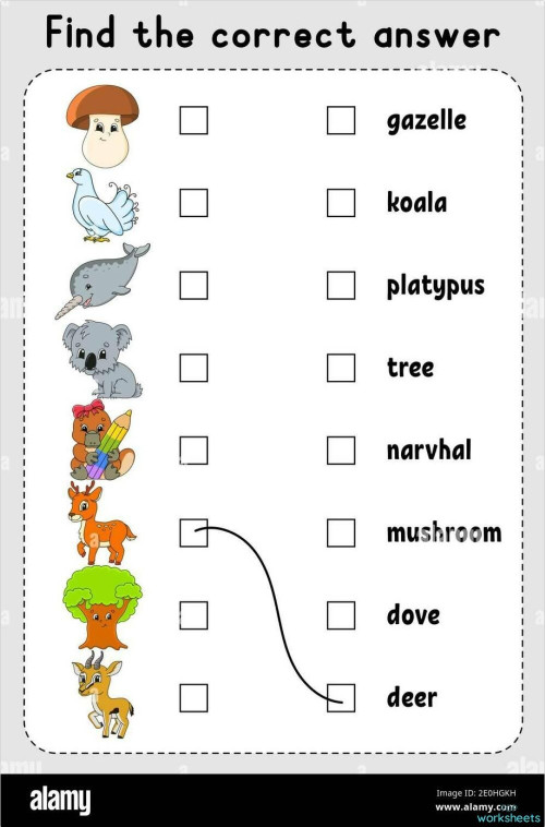 PLANTS AND ANIMALS. Interactive worksheet | TopWorksheets