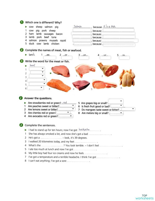 Week 2 - Day 5 - WS. Interactive worksheet | TopWorksheets
