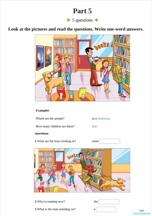 SKILLS BUILDER FOR YOUNG LEARNERS STARTERS 2 UNIT 2 Reading & Writing ...