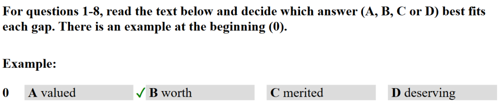 Test 3 CAE Practice Tests PAPER 1 - READING AND USE OF ENGLISH PART 1 ...