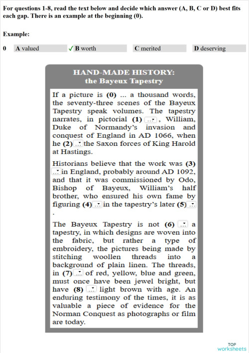 Test 3 CAE Practice Tests PAPER 1 - READING AND USE OF ENGLISH PART 1 ...