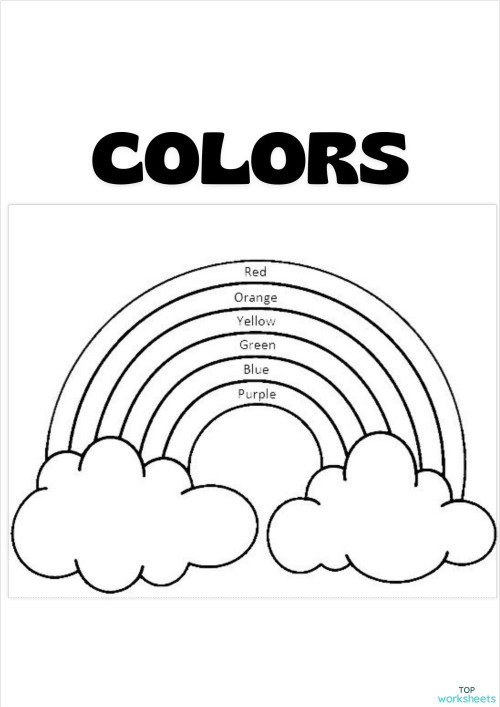 ACTIVITY COLORS 2 K2. Interactive worksheet | TopWorksheets