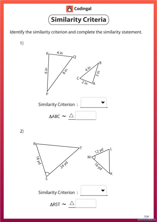 M_G08M17L44_WC02_Proving_Similarity_. Interactive worksheet | TopWorksheets
